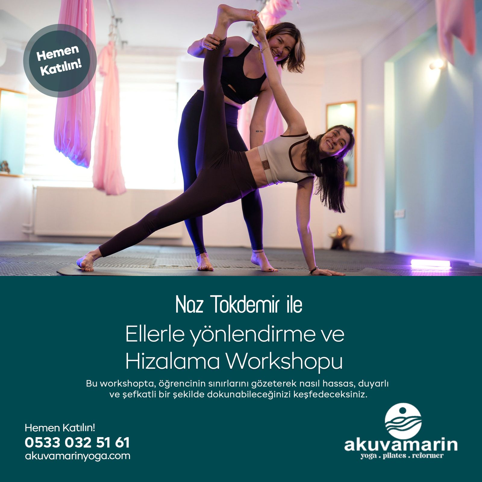 Eğitimler ve Workshoplar – Akuvamarin Yoga